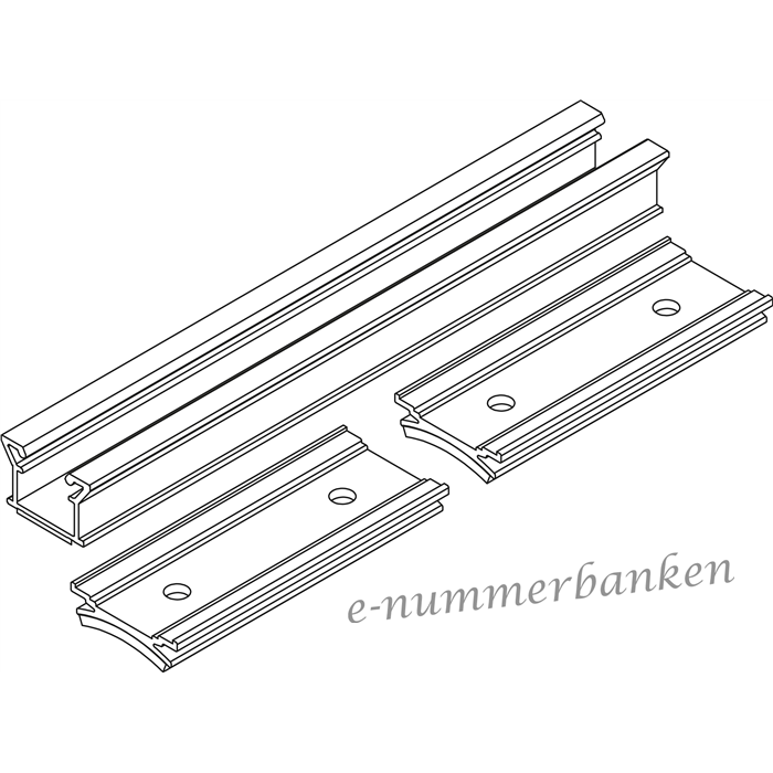 E-nummer 27 400 23 - Infästning MicroRail CSM 25 - K2 Systems GmbH