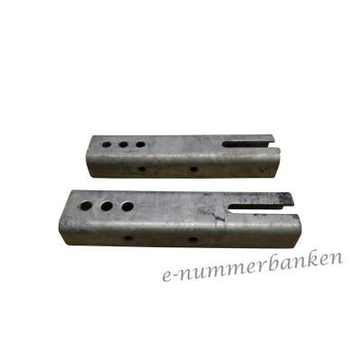 E-nummer 06 656 56 - Väggskena WB1 178mm - Melbye Sverige AB