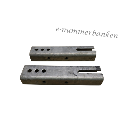 E-nummer 06 656 58 - Väggskena WB2 278mm - Melbye Sverige AB