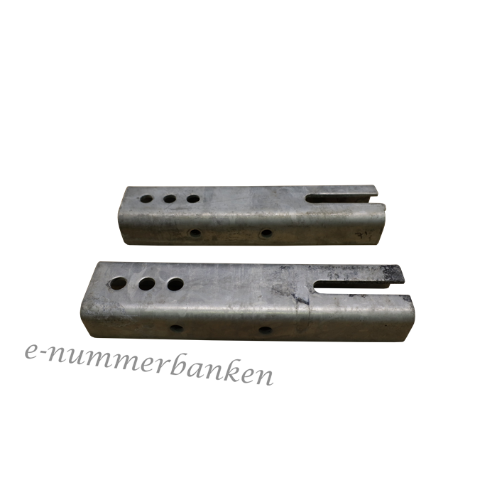 E-nummer 06 656 58 - Väggskena WB2 278mm - Melbye Sverige AB